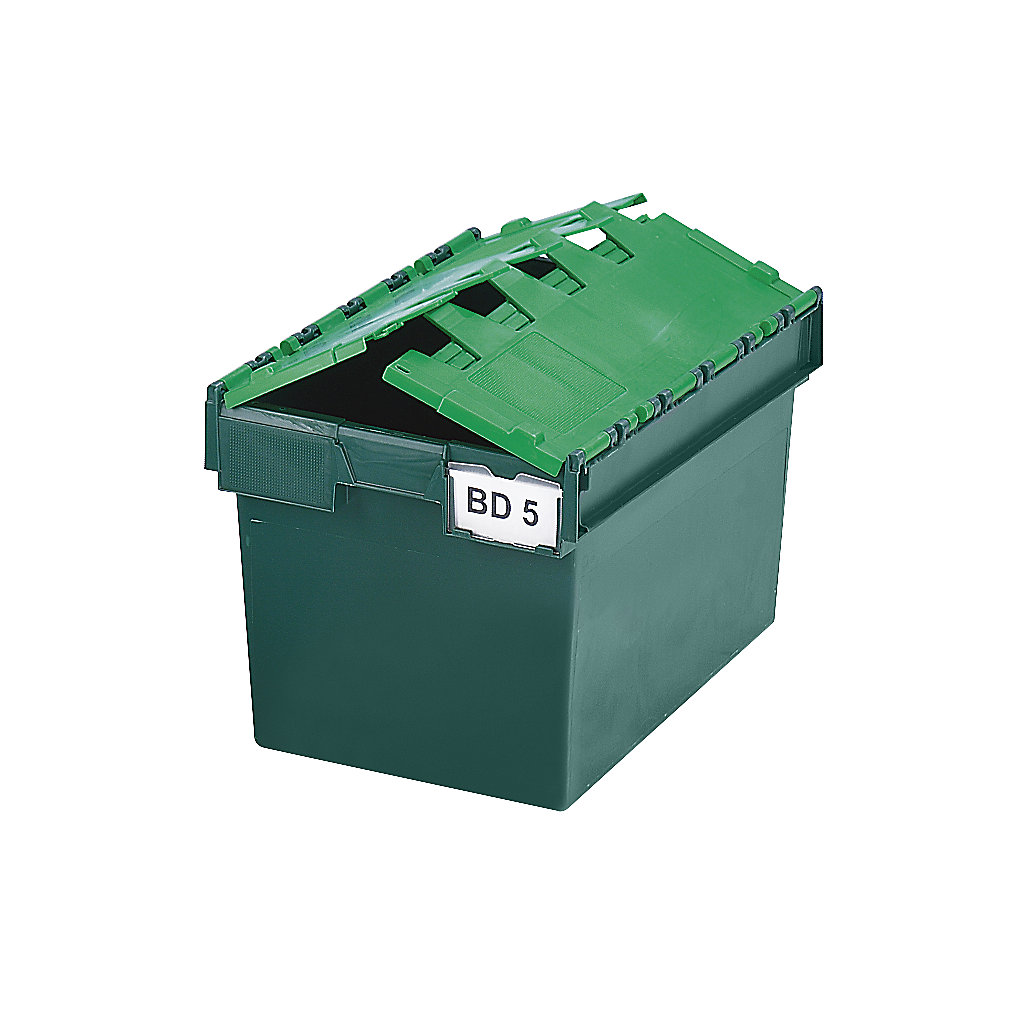 KAIMAN reusable stacking container: capacity 64 l, LxWxH 600 x 400 x ...