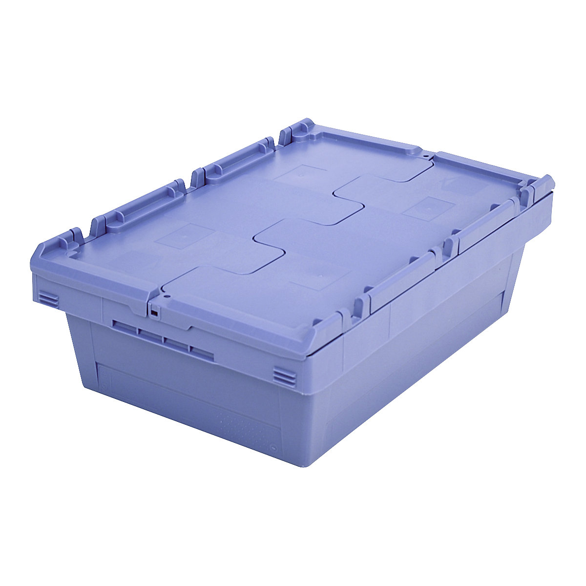 Bito Mb Reusable Container With 2 Part Hinged Lid Suitable For Strapping Kaiser Kraft