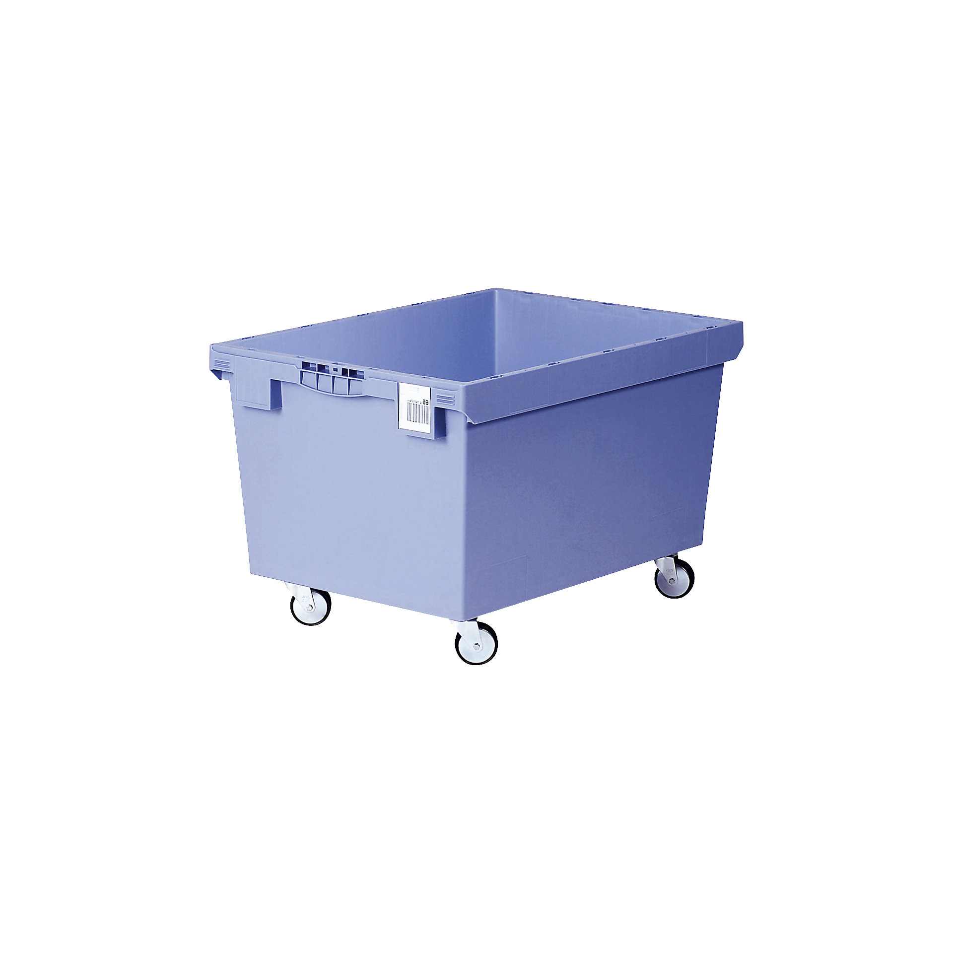 Reusable Container With Castors Bito With Rubber Swivel Castors Kaiserkraft