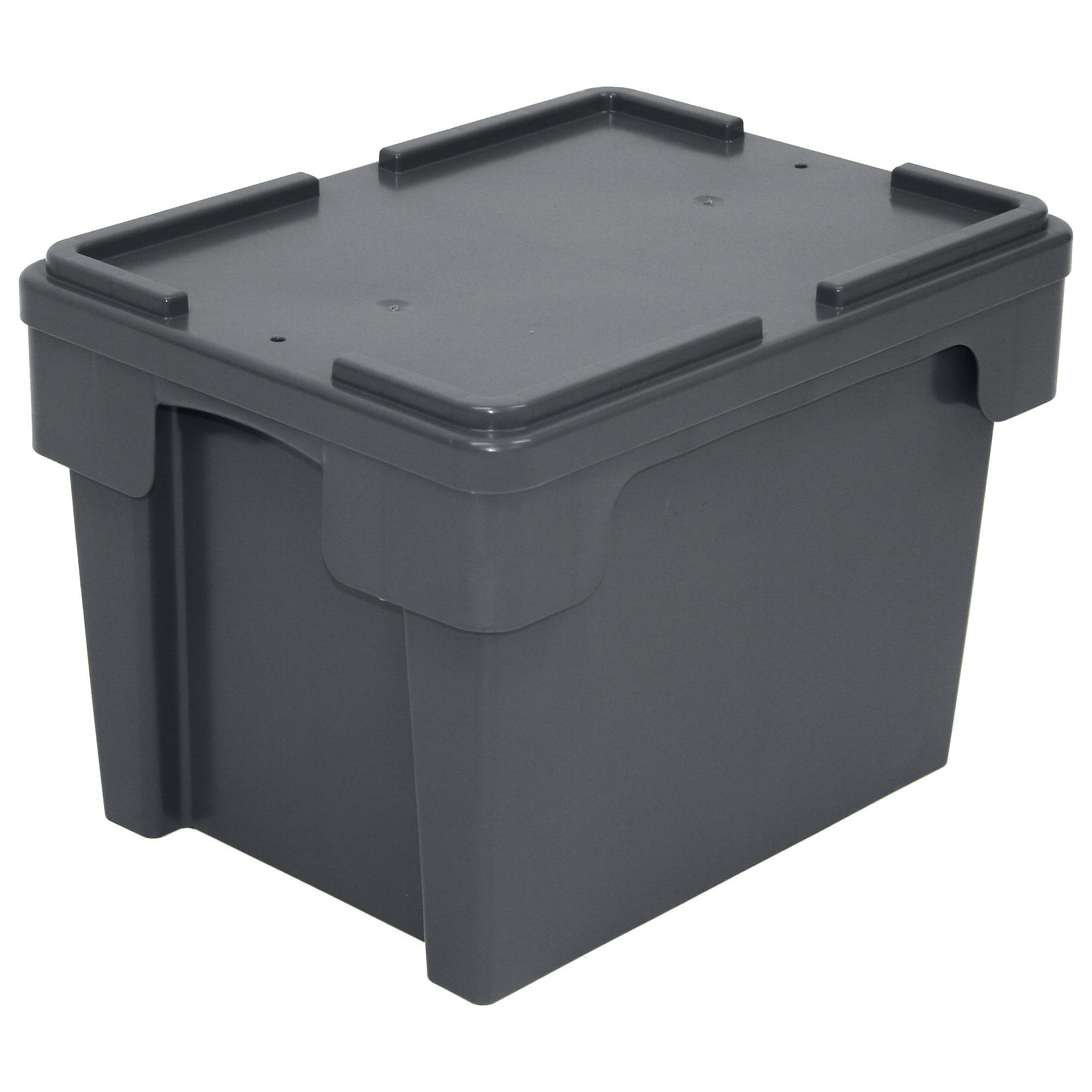 Stack/nest container made of HDPE: capacity 23 l | kaiserkraft