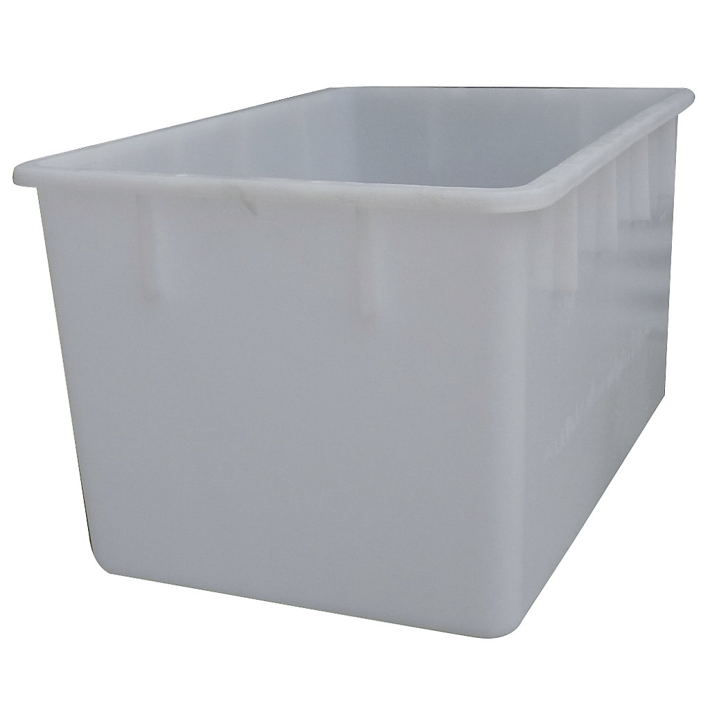 Stacking container made of polyethylene, conical design: capacity 220 l ...
