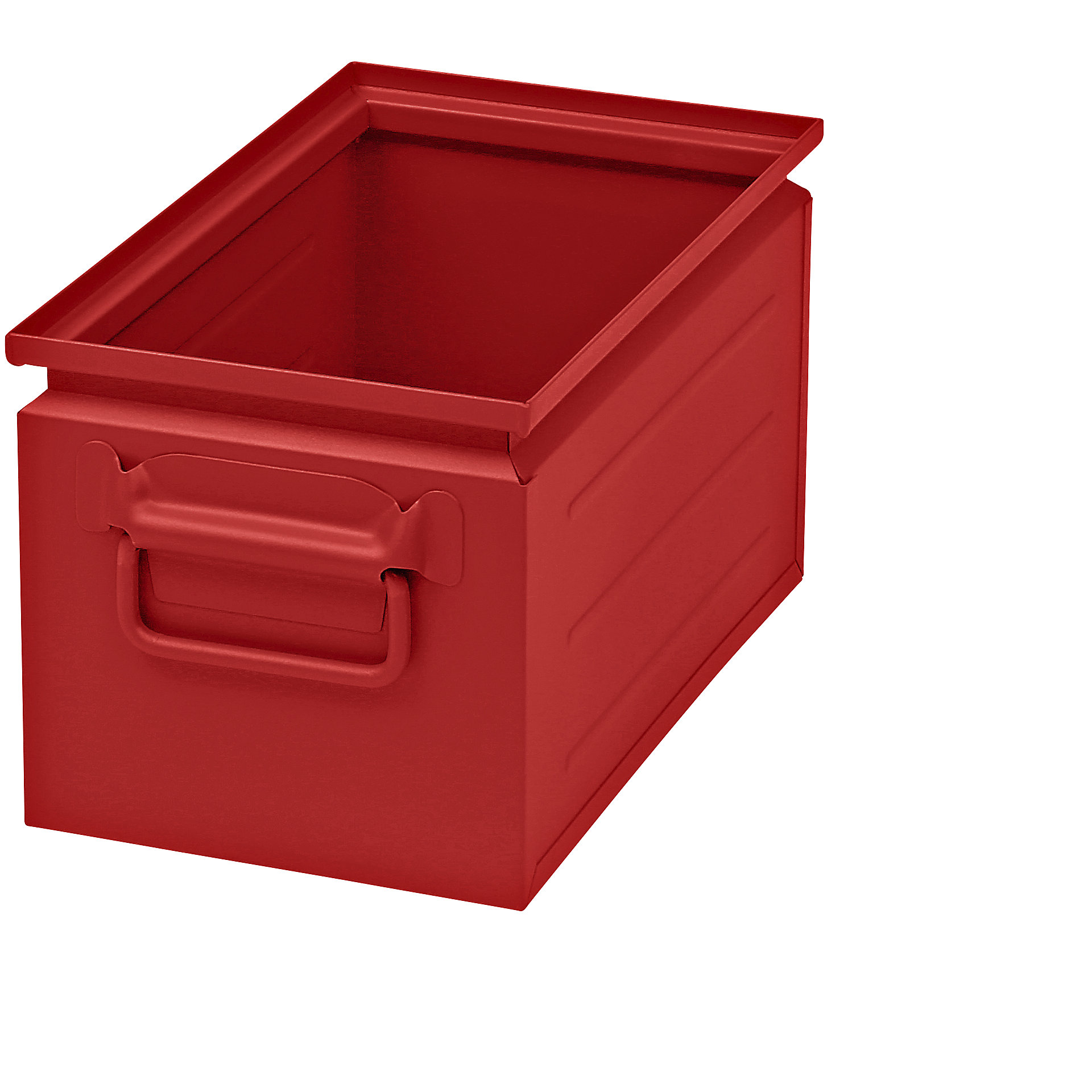 Stacking container made of sheet steel: capacity approx. 14 l ...