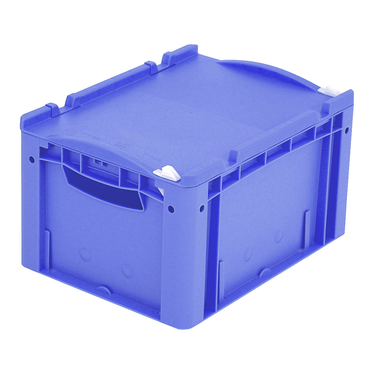 XL Euro stacking container – BITO: with 1-part hinged lid and snap lock ...