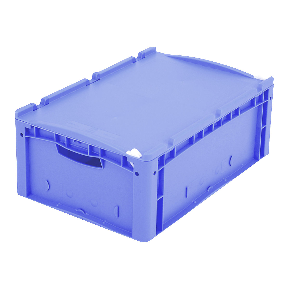 XL Euro stacking container – BITO: with 1-part hinged lid and snap lock ...