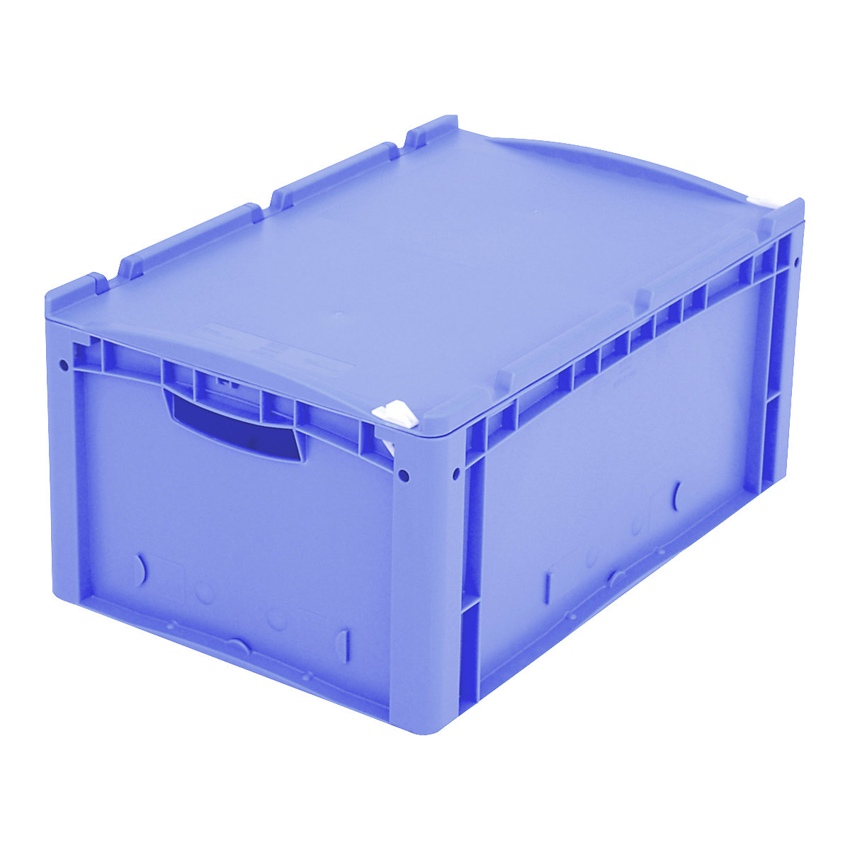 XL Euro stacking container – BITO: with 1-part hinged lid and snap lock ...