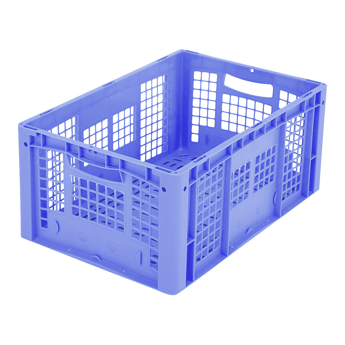 XL Euro stacking container – BITO: perforated walls and base | kaiserkraft
