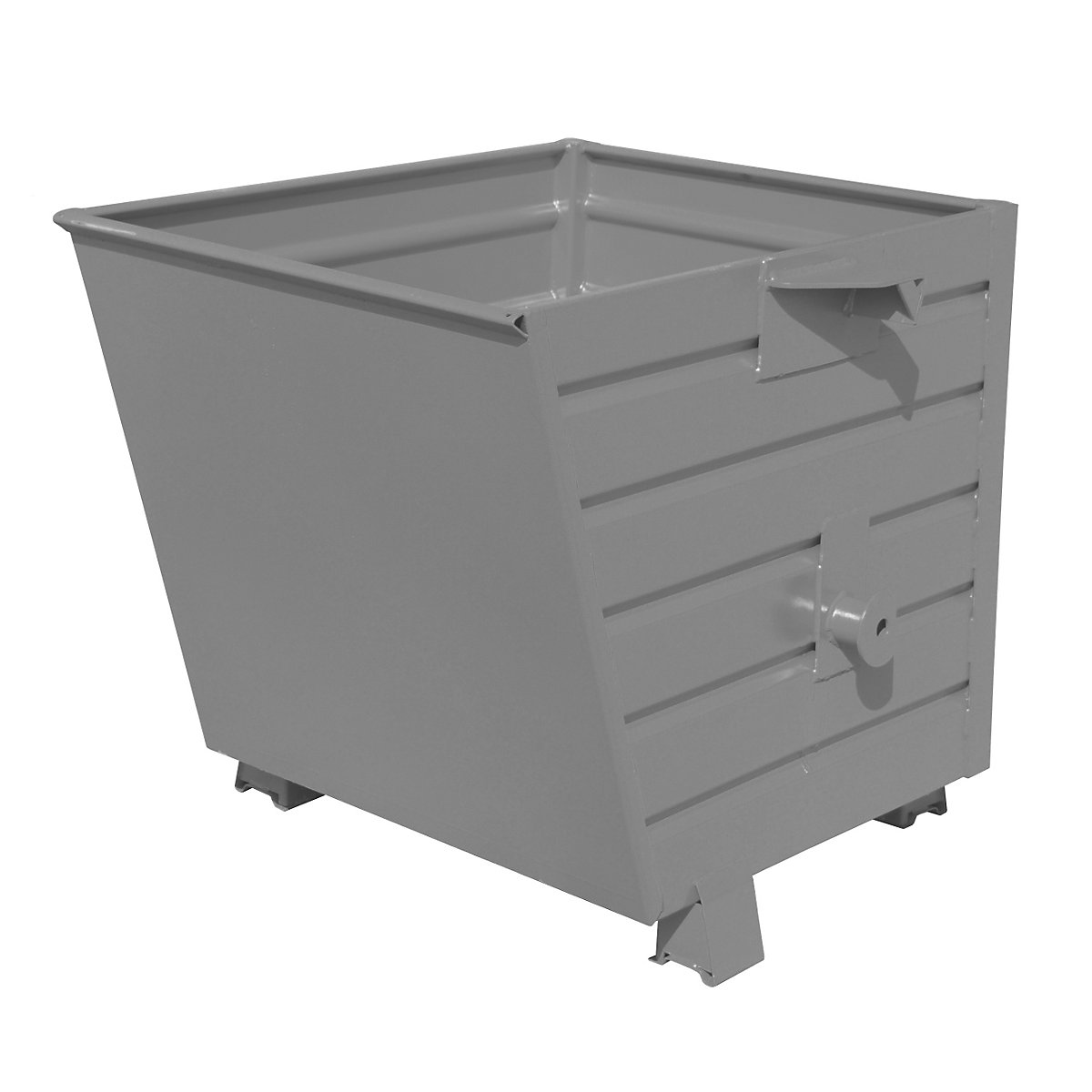 Tipping skip, stackable – eurokraft pro: capacity 0.55 m³ | kaiserkraft