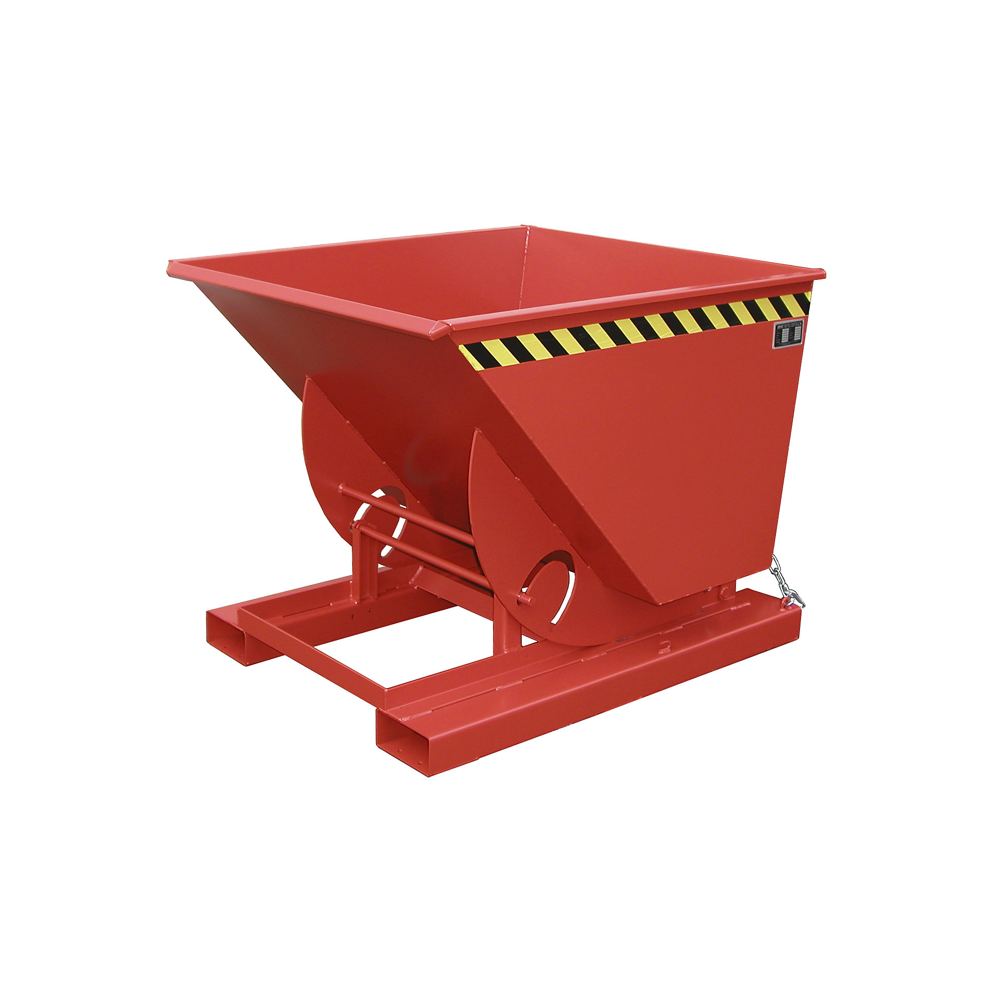 Compact tilting skip – eurokraft pro: capacity 0.75 m³ | kaiserkraft