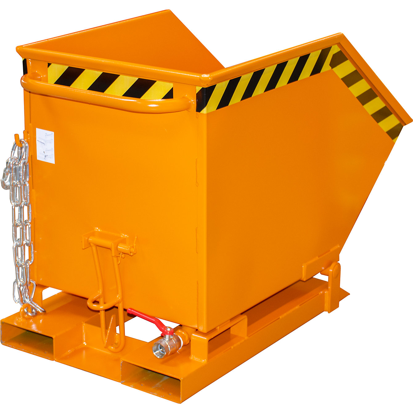 EUROKRAFTpro – Tilting skip for metal swarf: capacity 250 litres ...