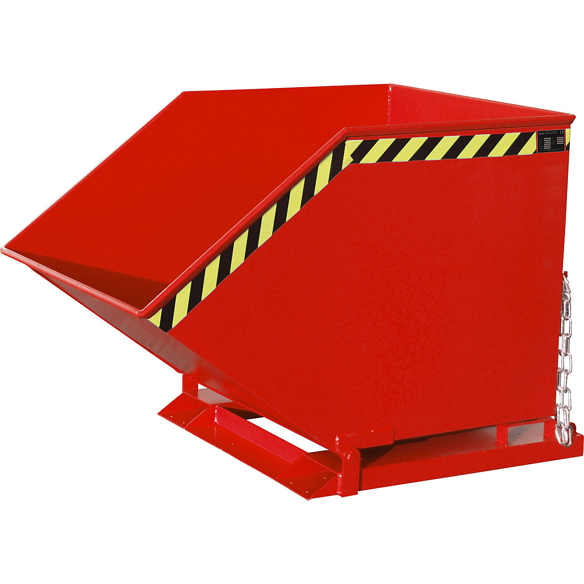 EUROKRAFTpro – Tilting skip for metal swarf: capacity 800 litres ...