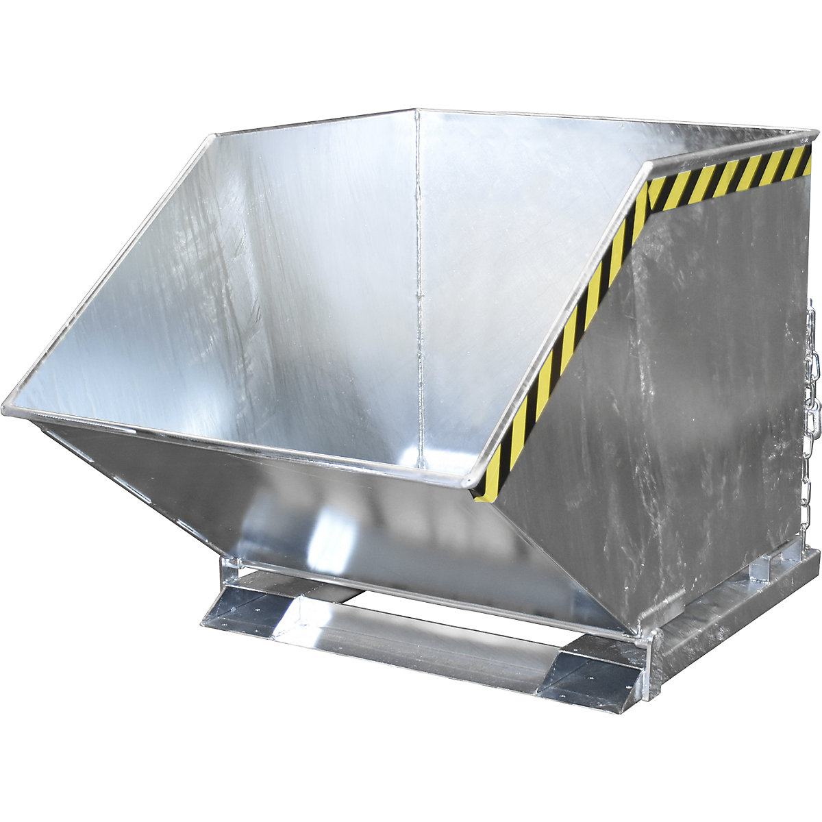 eurokraft pro – Tilting skip for metal swarf: capacity 1000 litres ...