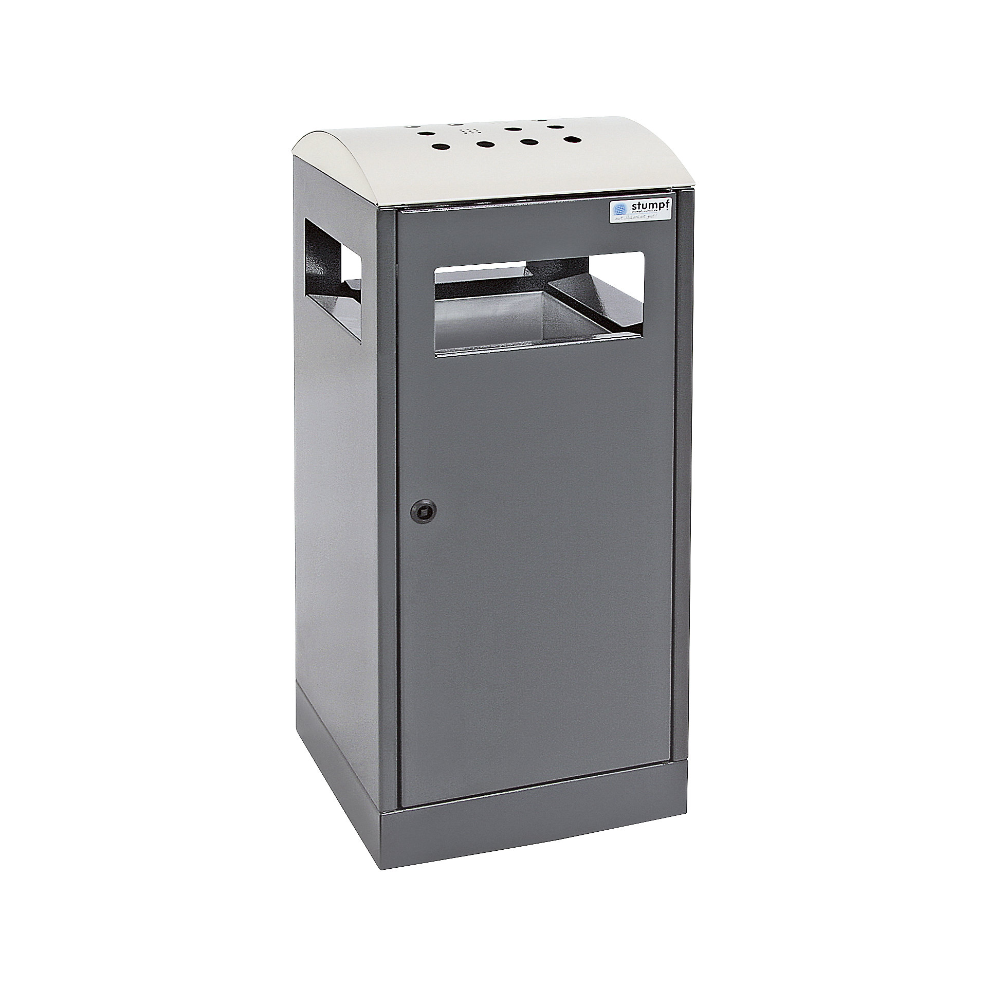 Spremnik za otpad s pepeljarom: volumen 90 l | kaiserkraft