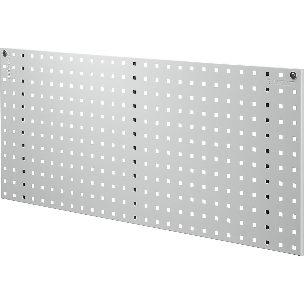 Placa perforada para portaherramientas – eurokraft pro: longitud 1029 ...