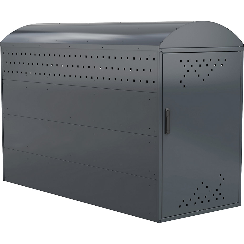 Fietsenbox: basiselement met 1 boogdak | kaiserkraft