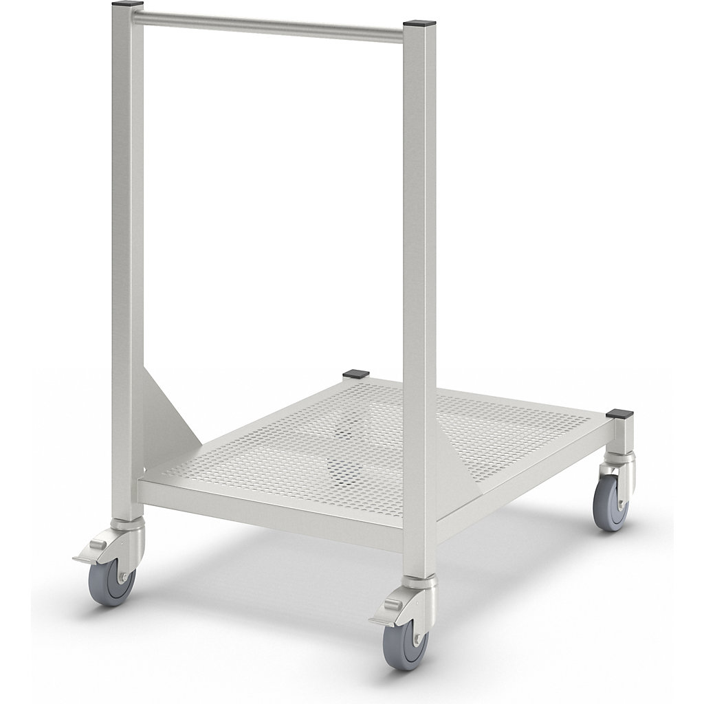Cleanroom platform trolley: made of stainless steel | kaiserkraft