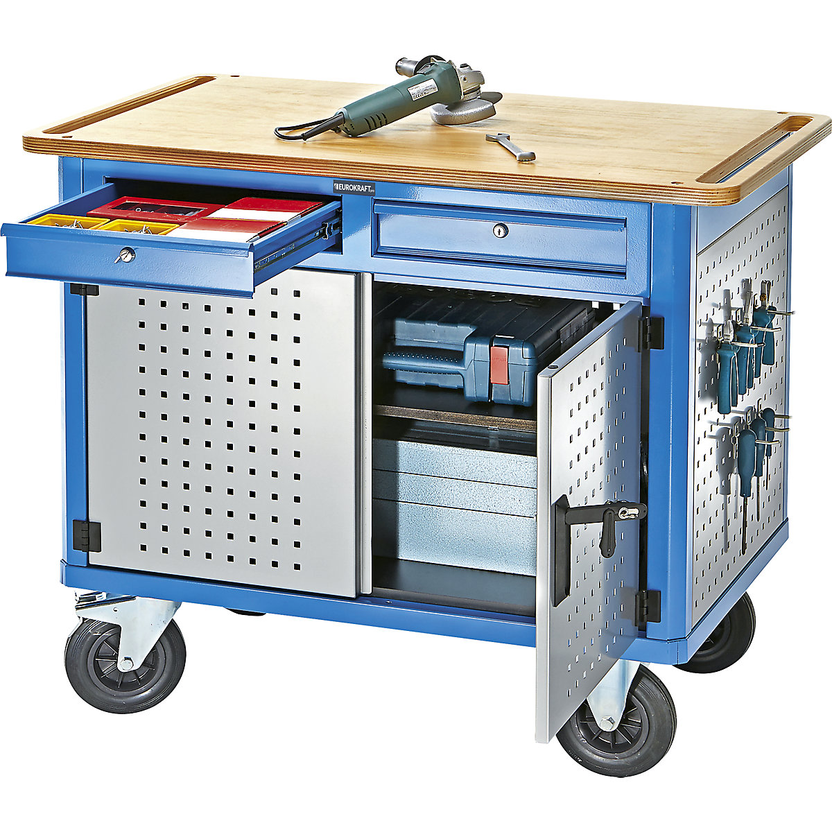 EUROKRAFTpro – Assembly trolley: max. load 300 kg | KAISER+KRAFT