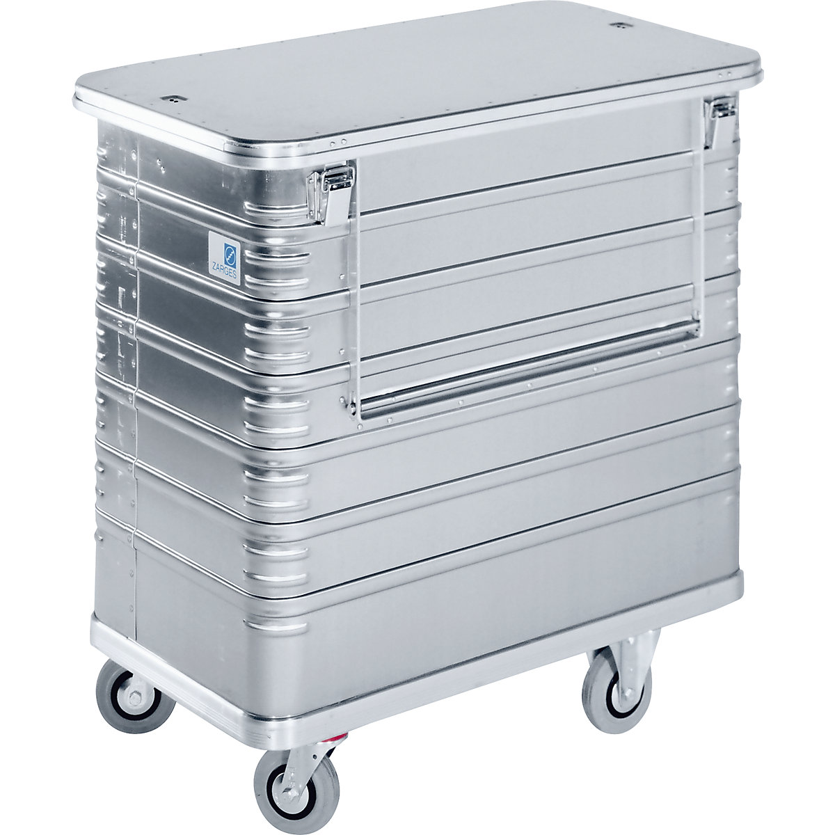 ZARGES – Aluminium box trolley: capacity 1050 l | KAISER+KRAFT