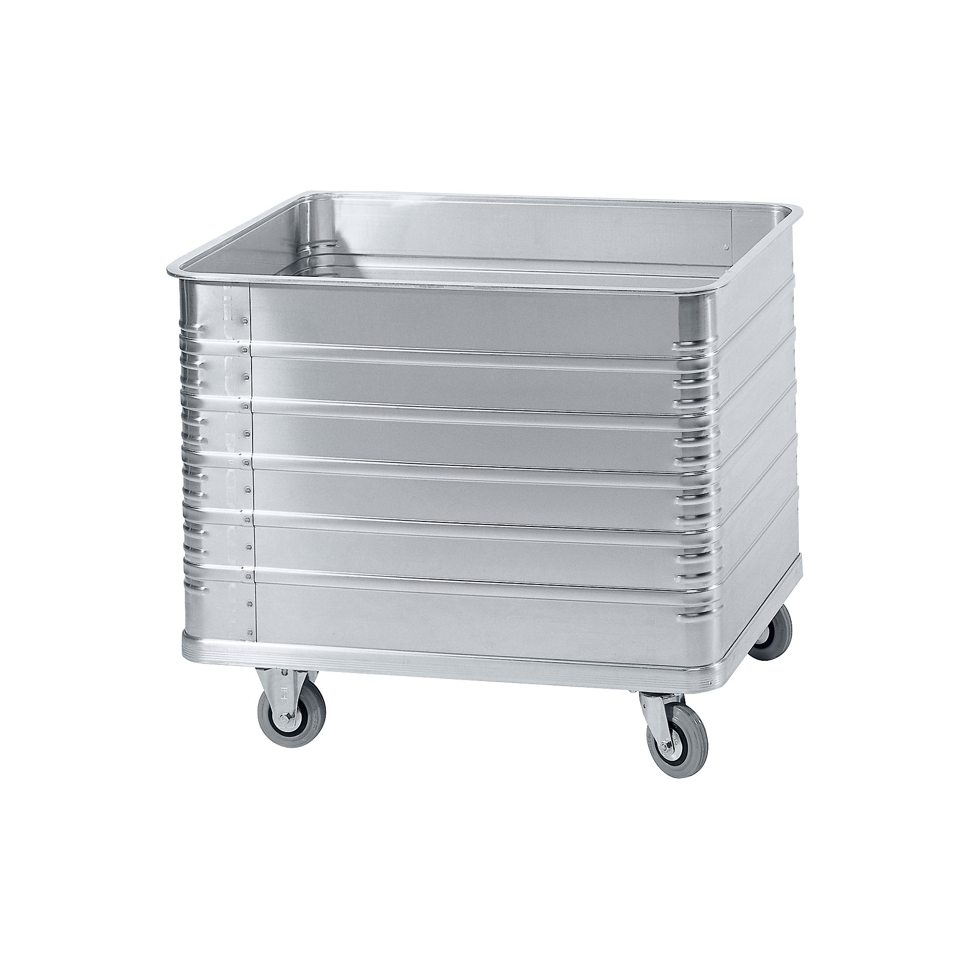 Aluminium box trolley – ZARGES: capacity 415 l | kaiserkraft