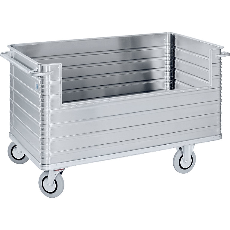 ZARGES – Aluminium box trolley: capacity 945 l | KAISER+KRAFT