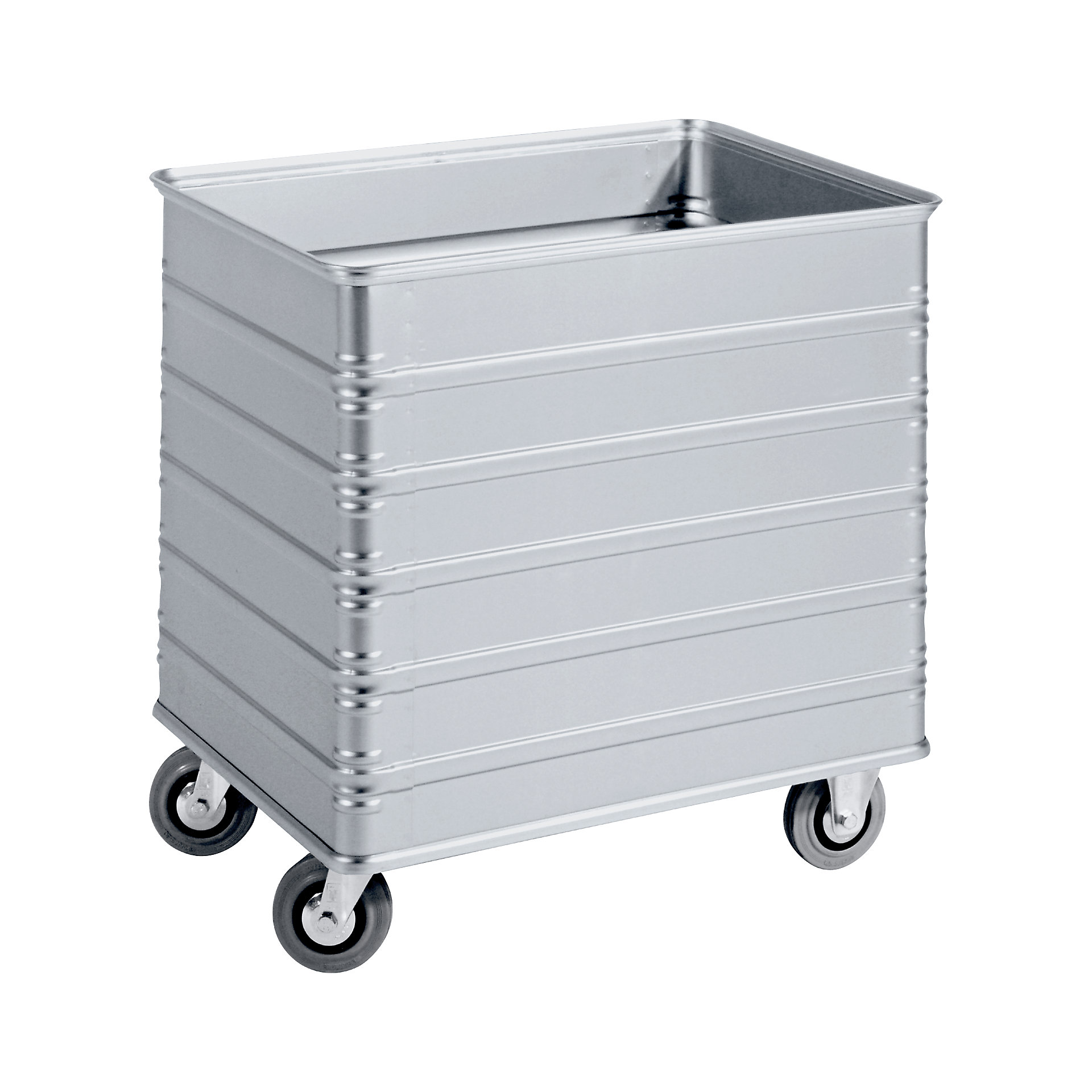 Aluminium box trolley – ZARGES: capacity 230 l | kaiserkraft