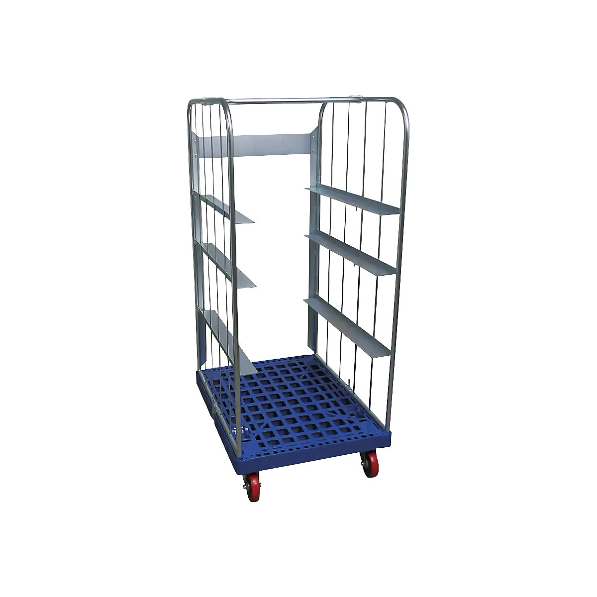 Order picking trolley: with plastic transport dolly | KAISER+KRAFT