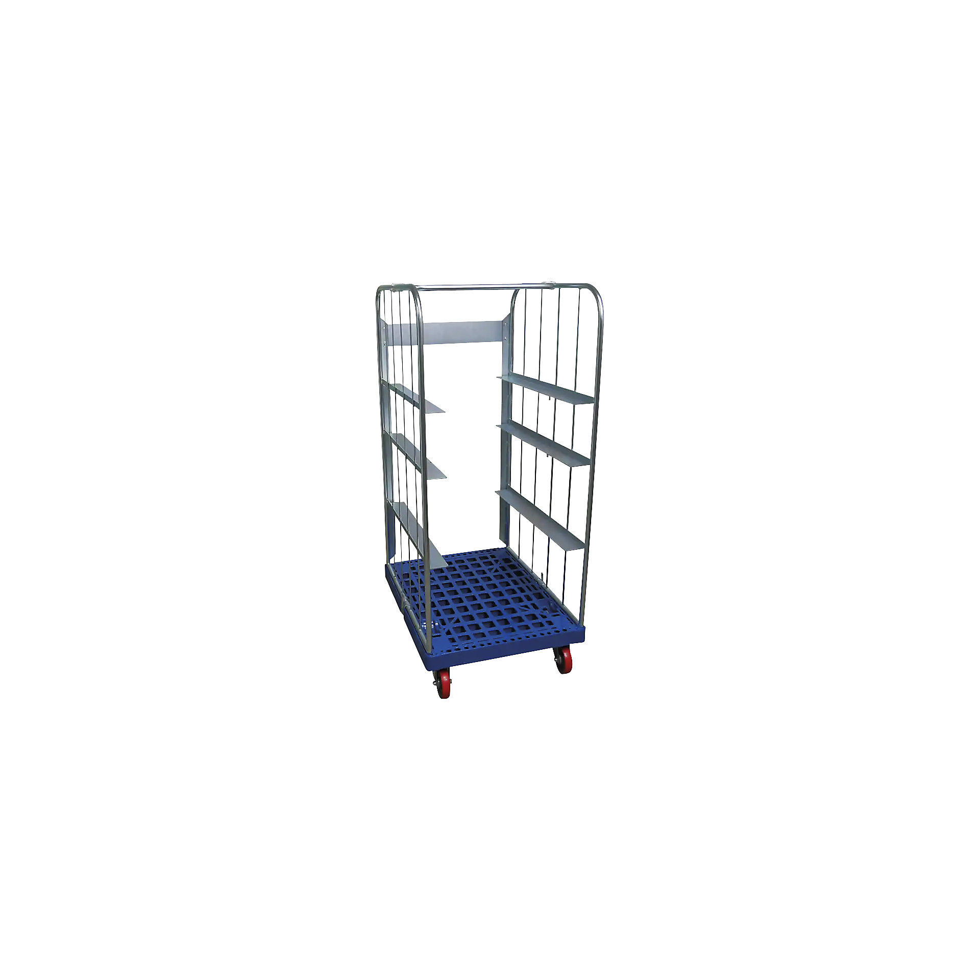 Order picking trolley: with plastic transport dolly | KAISER+KRAFT