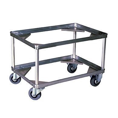 Gmöhling – Aluminium dolly, loading height 440 mm: internal LxW 642 x ...