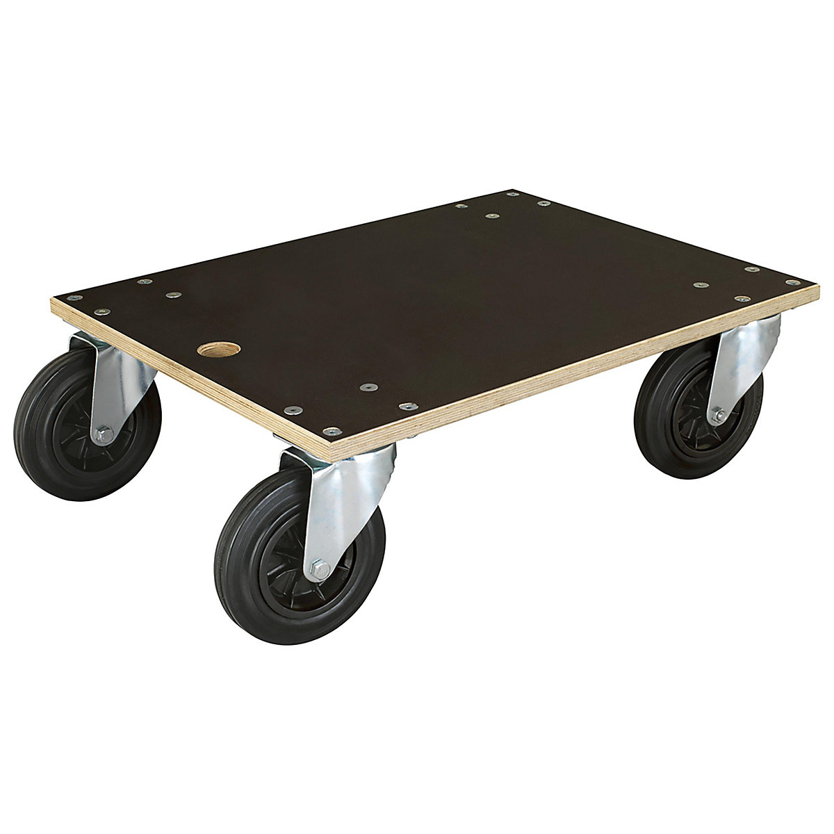 Wagner – MaxiGRIP transport dolly: rectangular, with FSC® certification ...