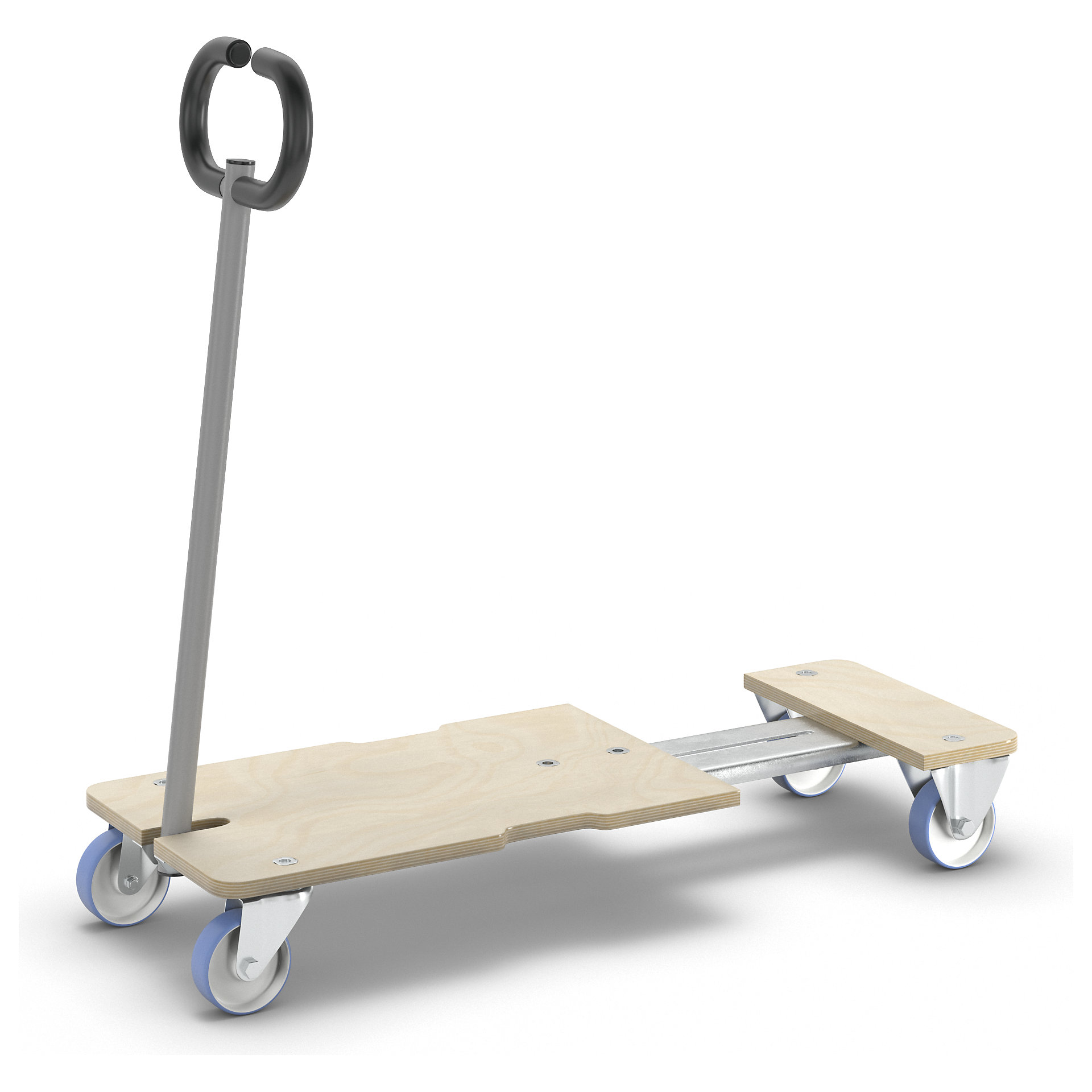STAR CARRIER EXTENDABLE transport dolly – Wagner: LxW 1010 x 370 mm ...