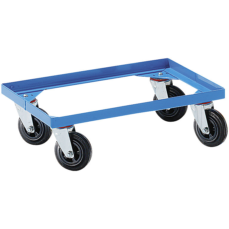 EUROKRAFTpro – Steel wheeled base: with solid rubber tyres, max. load ...