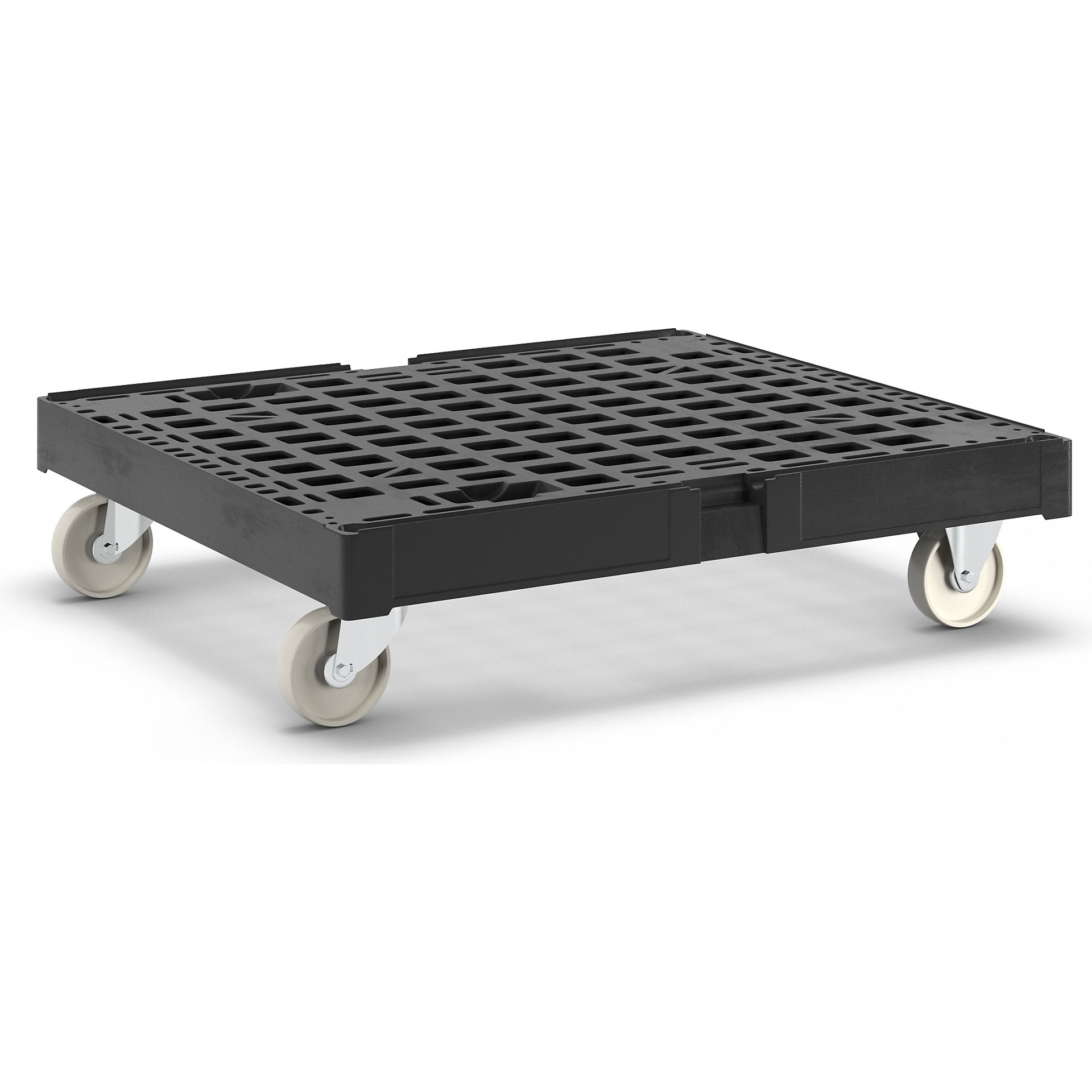 Transport dolly, max. load 500 kg – eurokraft basic: made of recycled ...