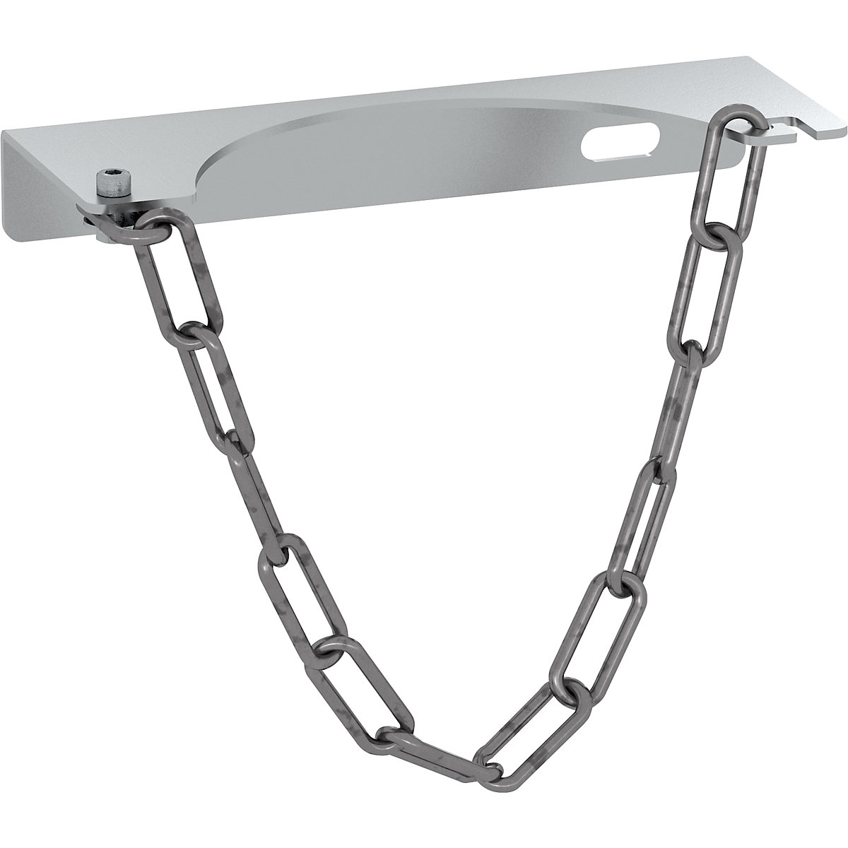 Gas cylinder wall mounting bracket – eurokraft basic: for 1 bottle ...