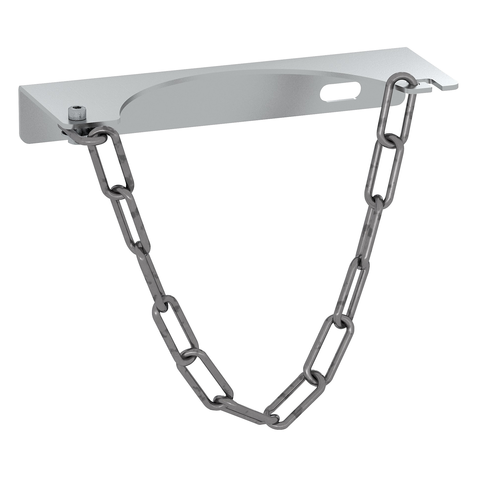 Gas cylinder wall mounting bracket – eurokraft basic: for 1 bottle ...