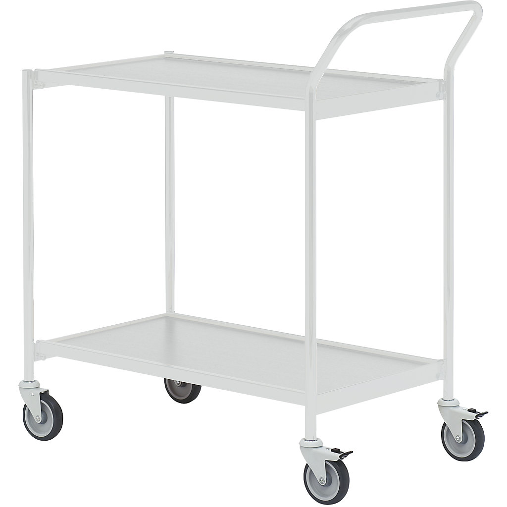 Table trolley – HelgeNyberg: 2 shelves, LxW 1000 x 420 mm | kaiserkraft