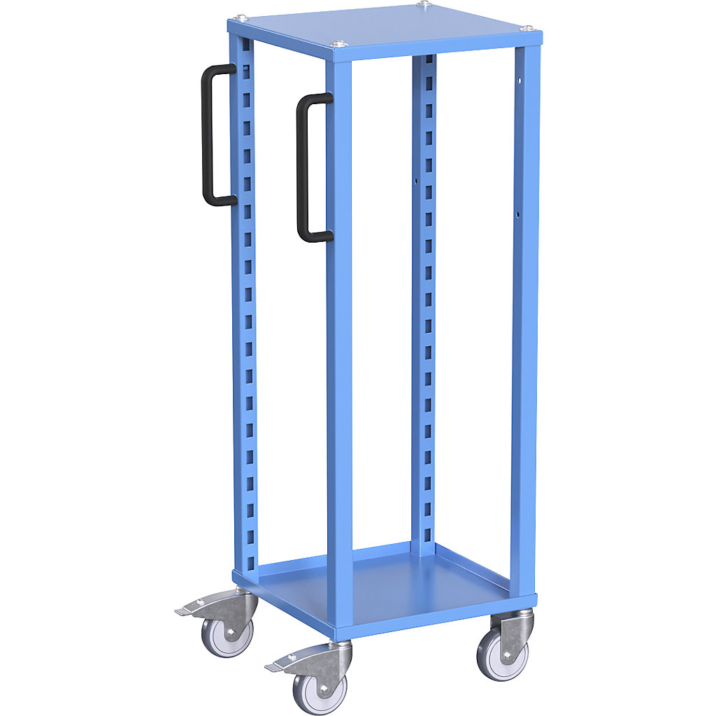 CustomLine Euro platform trolley – eurokraft pro: for containers LxW ...