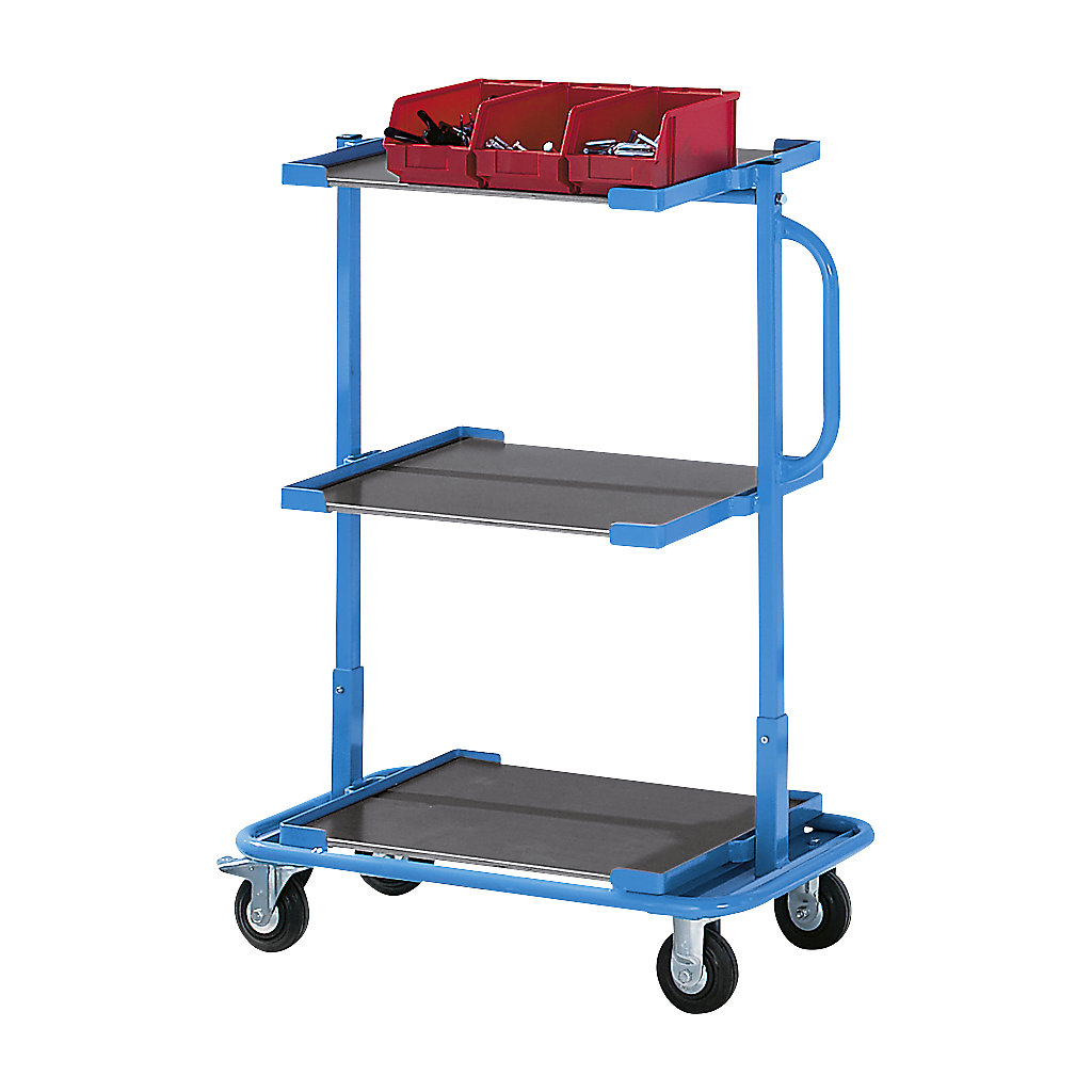 QUIPO – Professional workshop trolley: COMPACT, LxW 600 x 600 mm ...