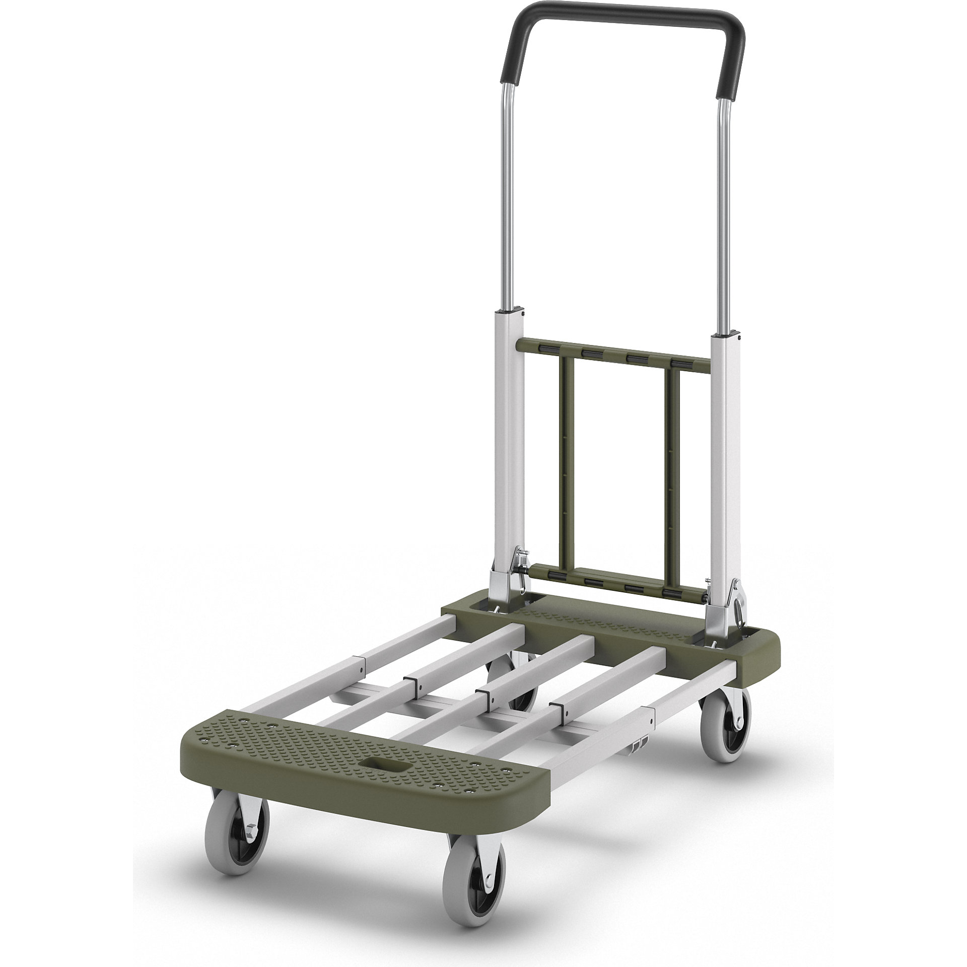 Aluminium platform truck, folding: max. load 150 kg | kaiserkraft