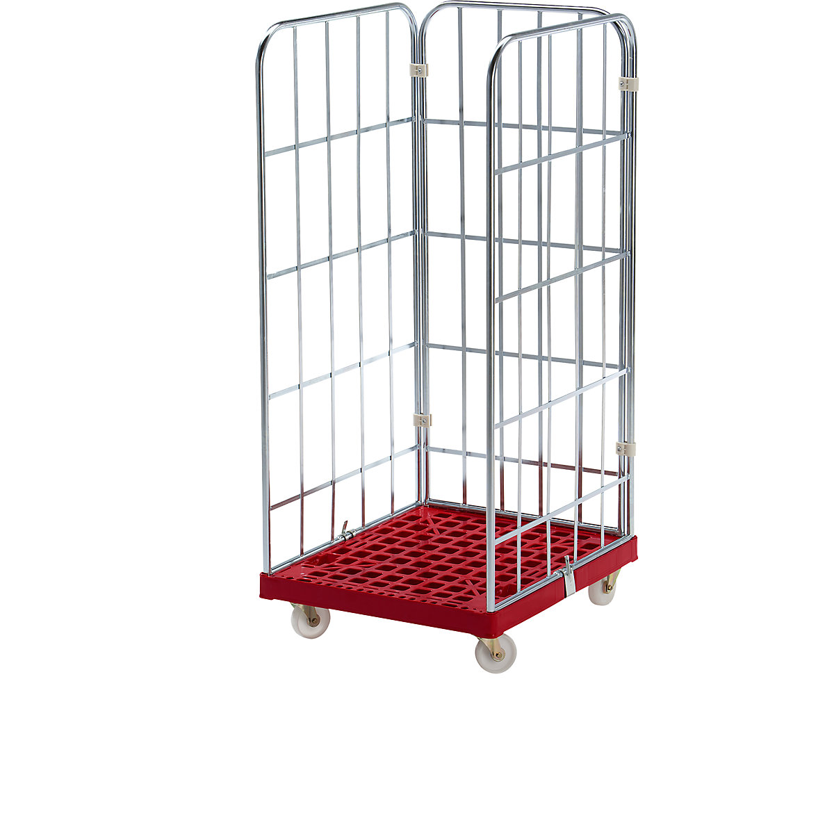 MODULAR roll container: plastic transport dolly | KAISER+KRAFT
