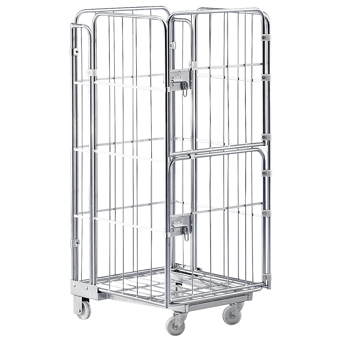 Roll container: 4-sided, nestable | KAISER+KRAFT