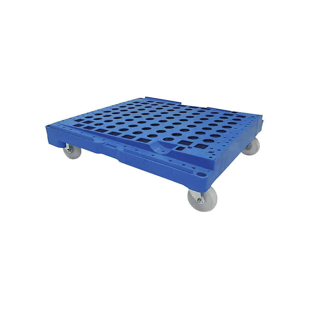 Transport dolly with sloping shelf: HDPE plastic | KAISER+KRAFT