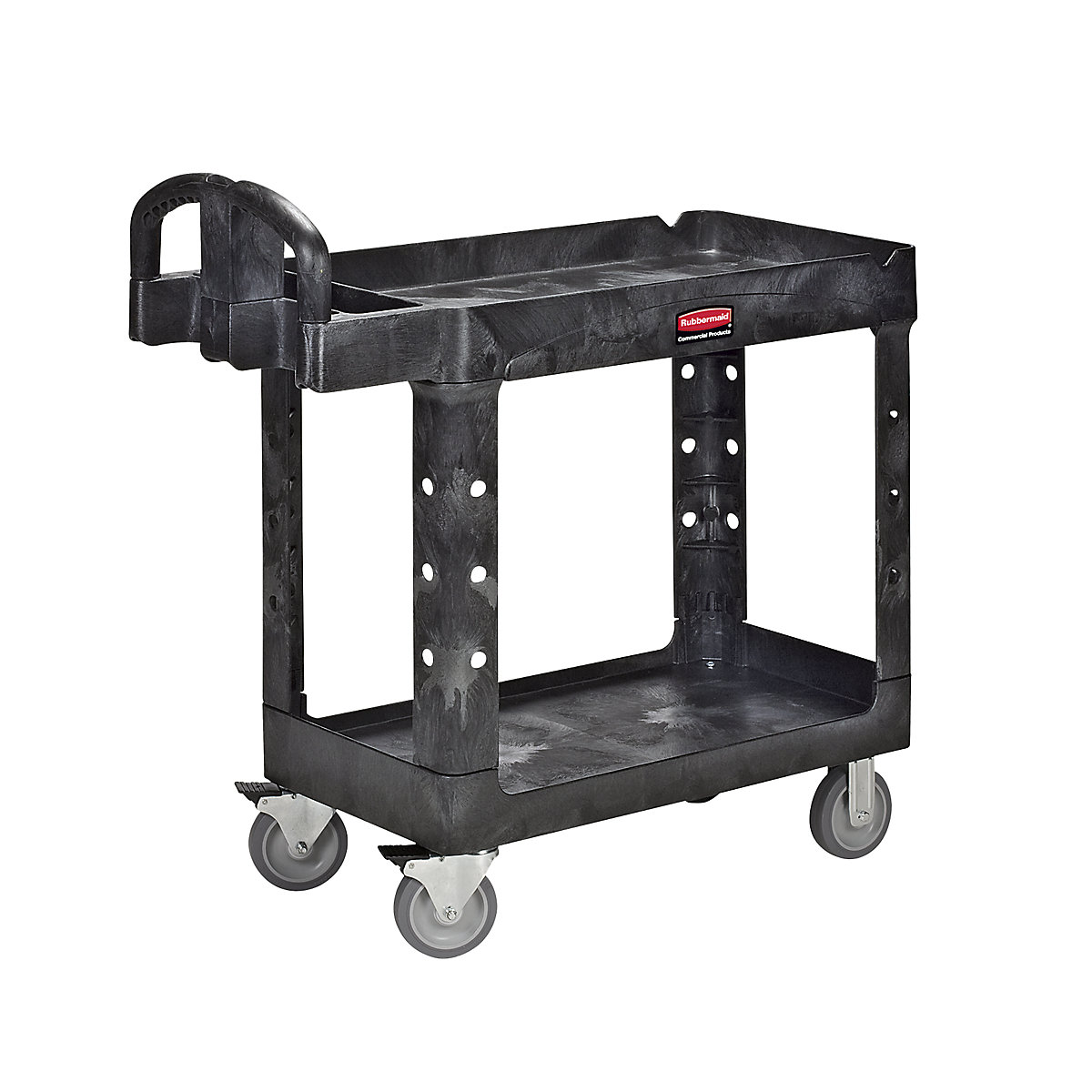 Rubbermaid – General purpose table trolley made of plastic: shelves ...