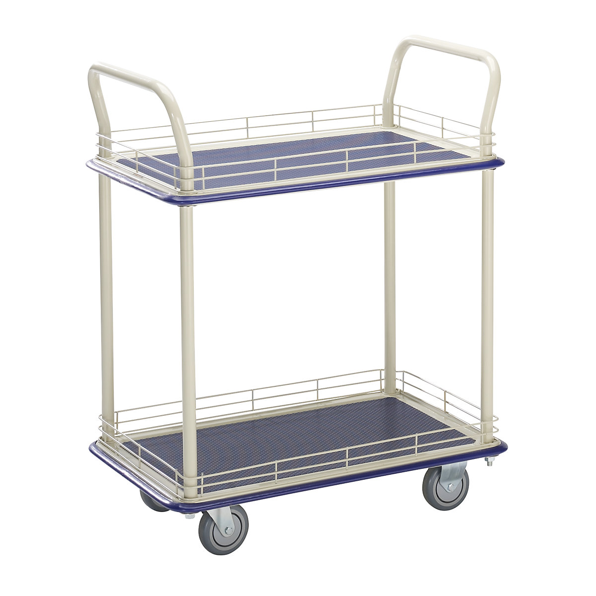 Industrial table trolley: with two shelves | KAISER+KRAFT