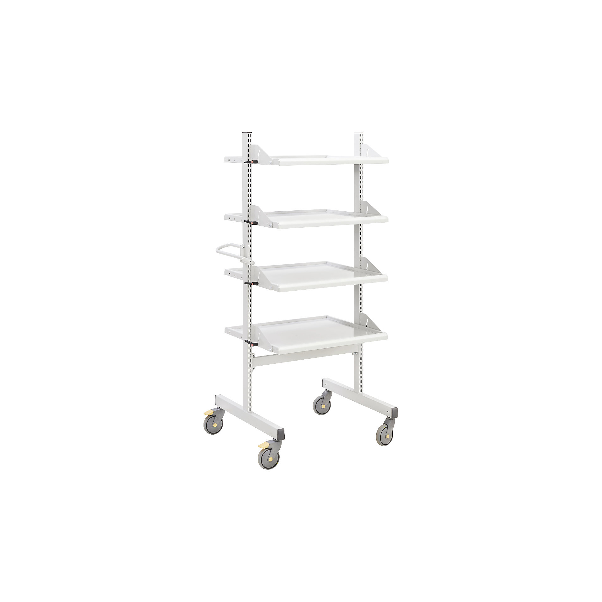Treston – ESD equipment trolley: 4 shelves | KAISER+KRAFT