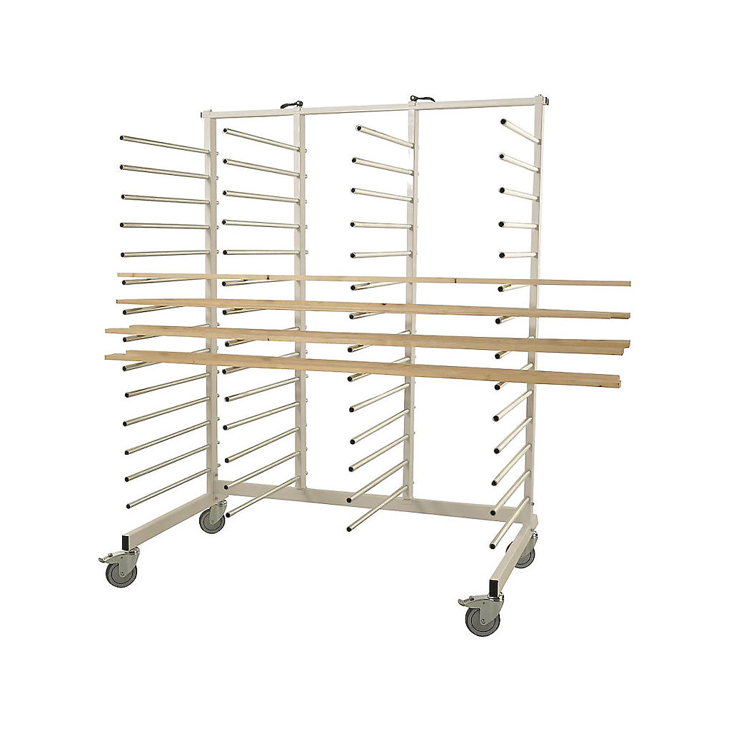Cira cantilever trolley, one side – Kongamek: 14 compartments ...