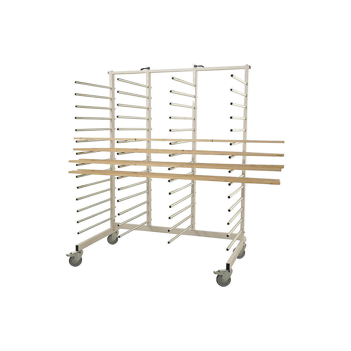 Cira cantilever trolley, one side – Kongamek: 14 compartments ...