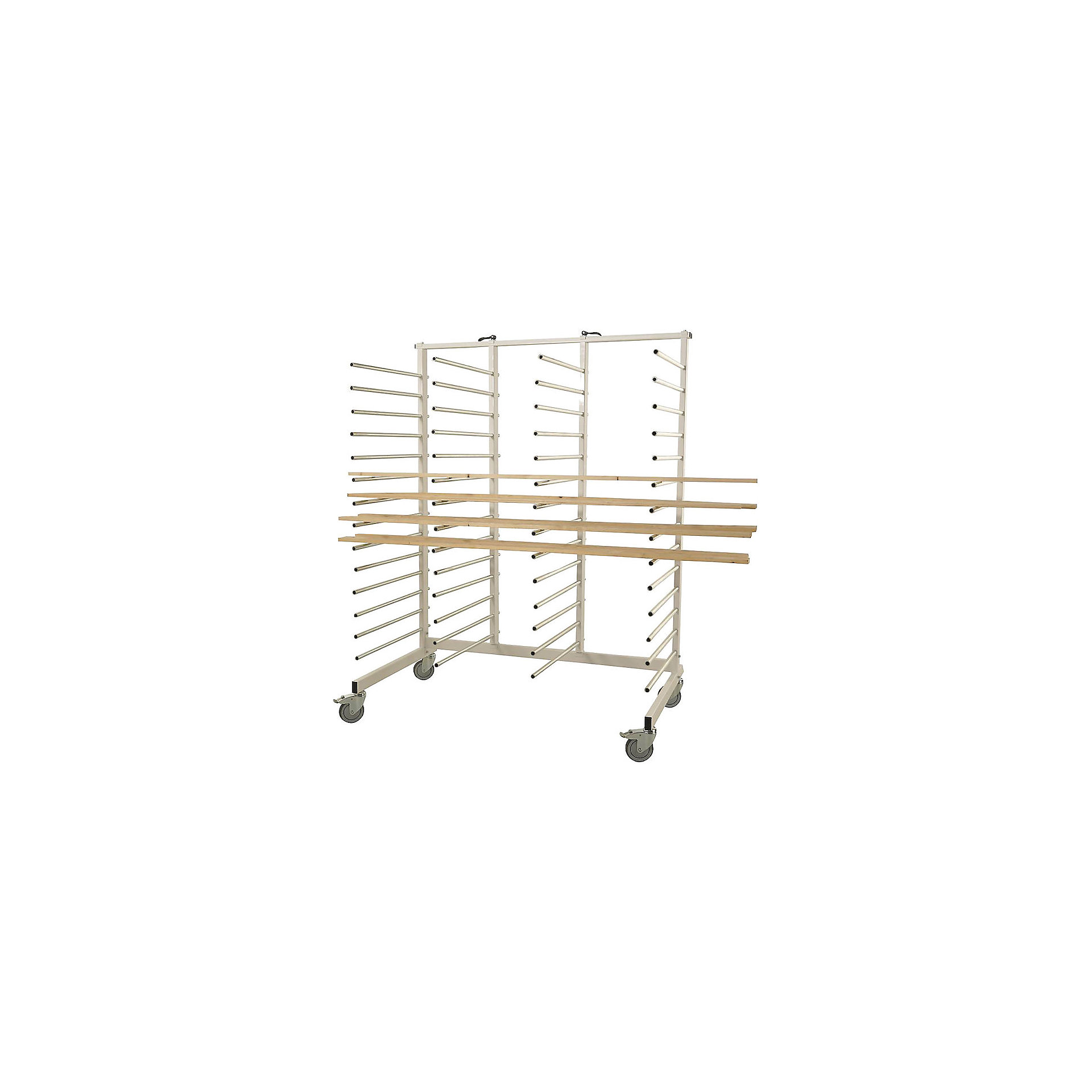 Cira cantilever trolley, one side – Kongamek: 14 compartments ...