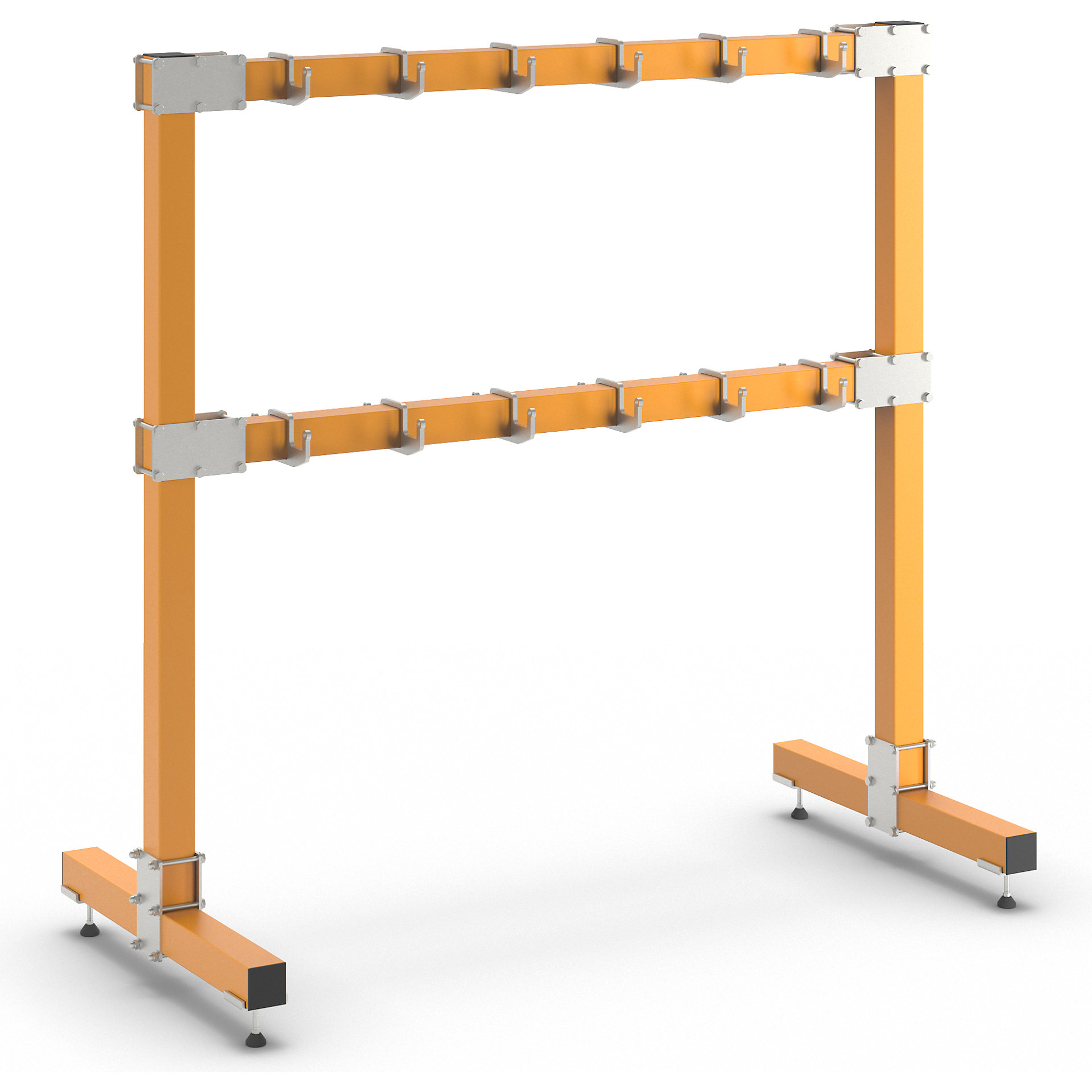 Lifting sling rack – eurokraft pro: stationary | kaiserkraft