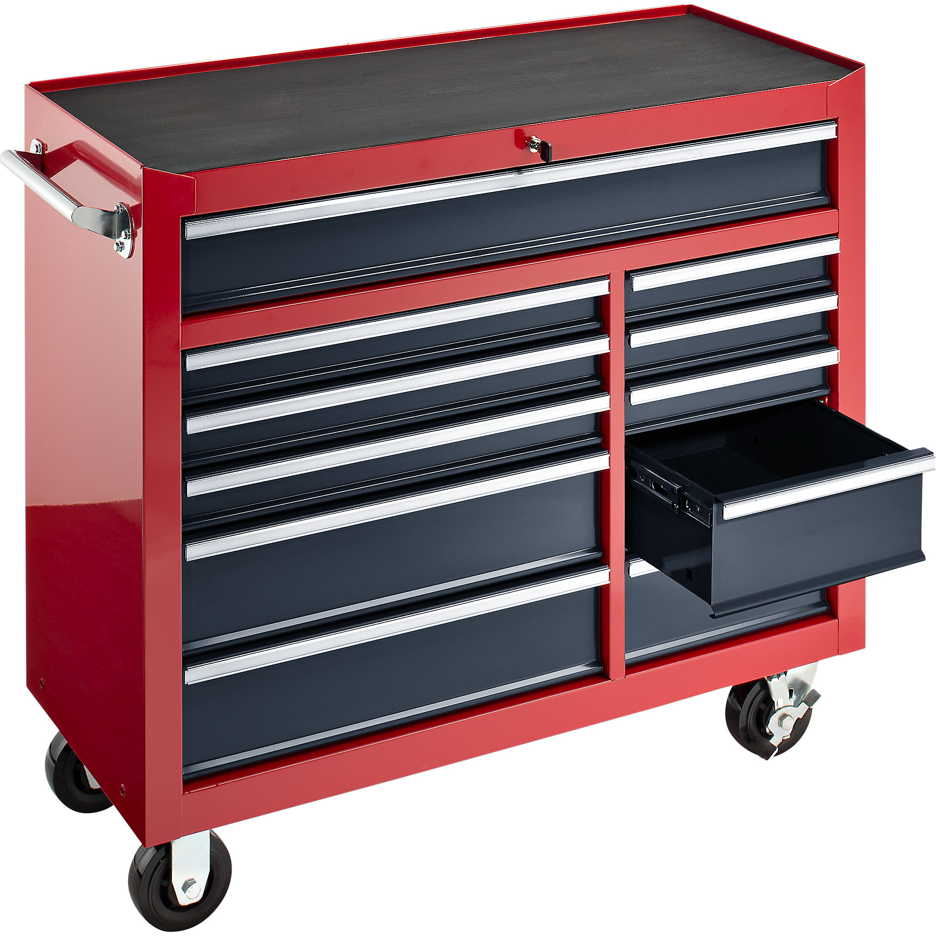 Workshop trolley: HxWxD 1007 x 1067 x 458 mm, 11 drawers | KAISER+KRAFT