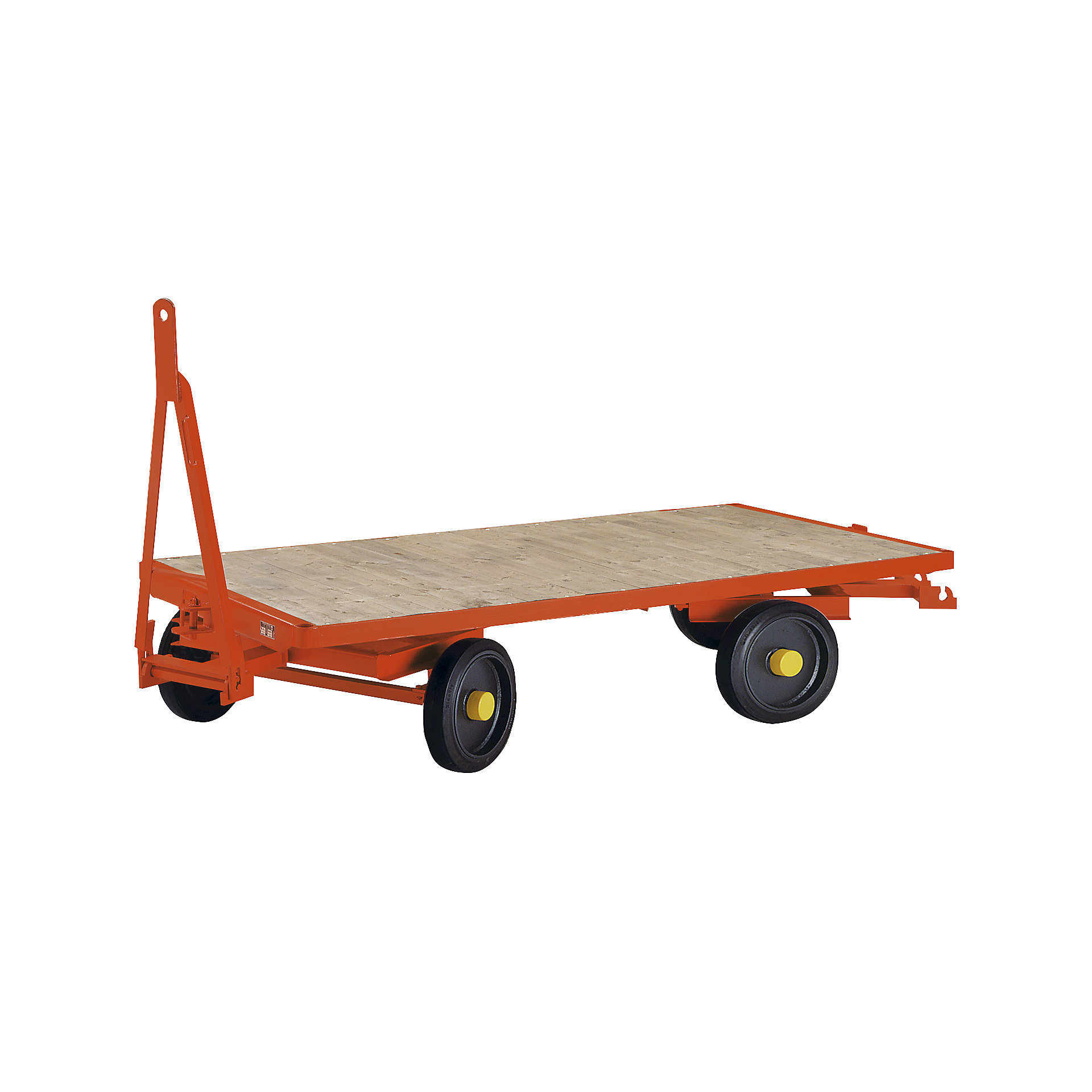 Trailer: 4-wheel double turntable steering, max. load 8 t | KAISER+KRAFT