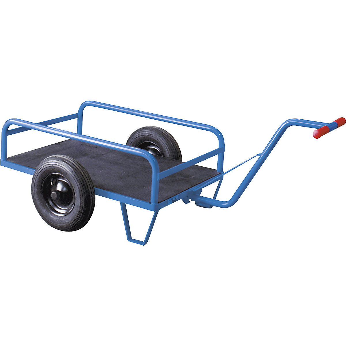 Two-wheel hand truck – eurokraft pro: with railing | kaiserkraft